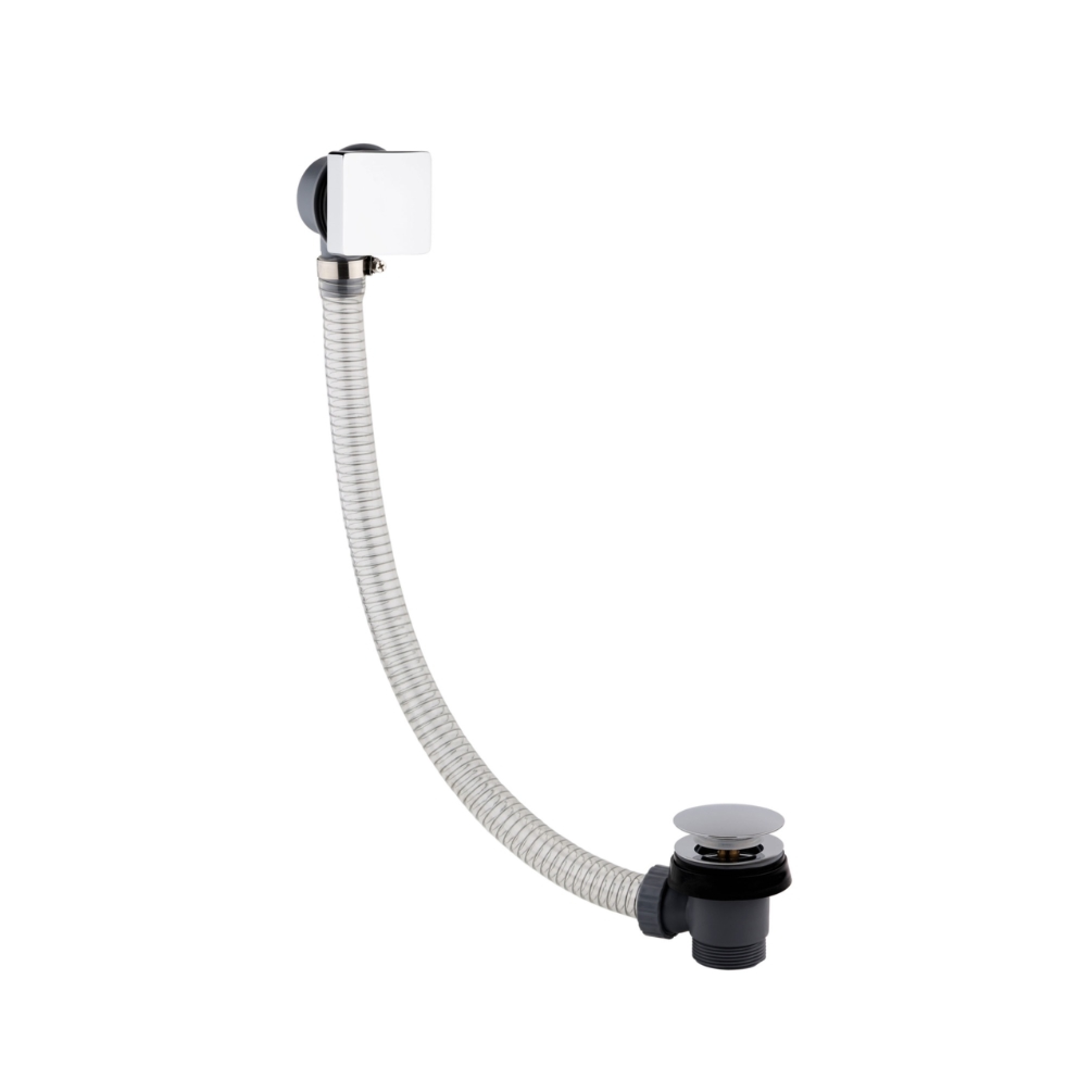 JTP Hix Chrome Click Clack Bath Waste | Sanctuary Bathrooms